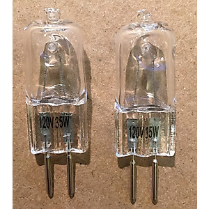 FilterMee Include 3 Bulbs. Aroma Night Light G5.3 Halogen Bulbs - 35 Watt, 110-120 Volt, Replacement for Scented Lamps Tart/Oil Warmers