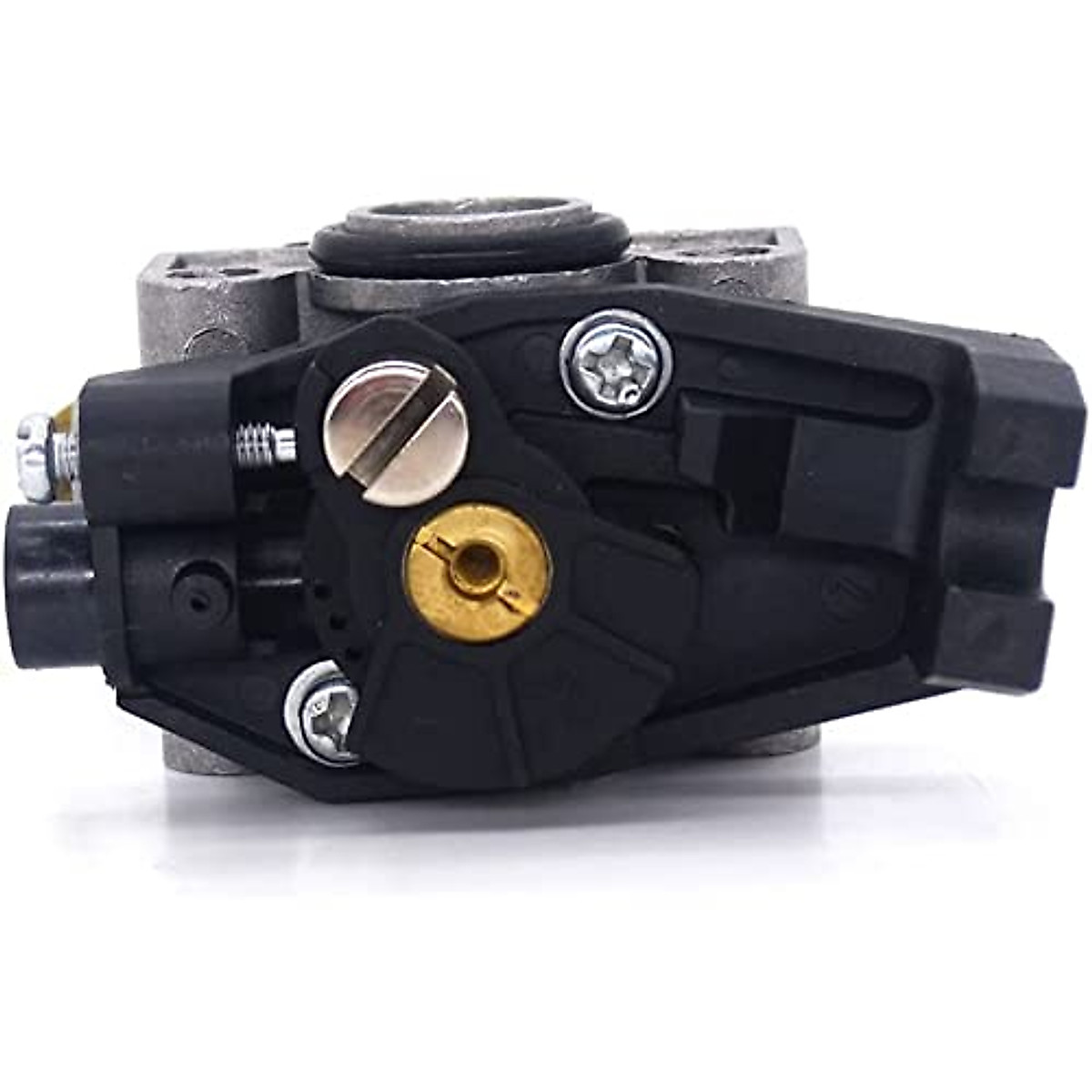 LOLUZ 2PCS GX35 Carburetor Compatible with 4-Stroke Gasoline Brush Cutter Garden Mechanical Lawn Mower Carb Rebuild Set Part Tool Accessories