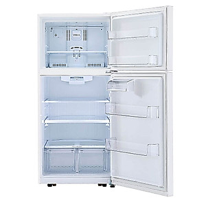 LG LTCS20020W 20.2 Cu. Ft. Top-Freezer Refrigerator - White
