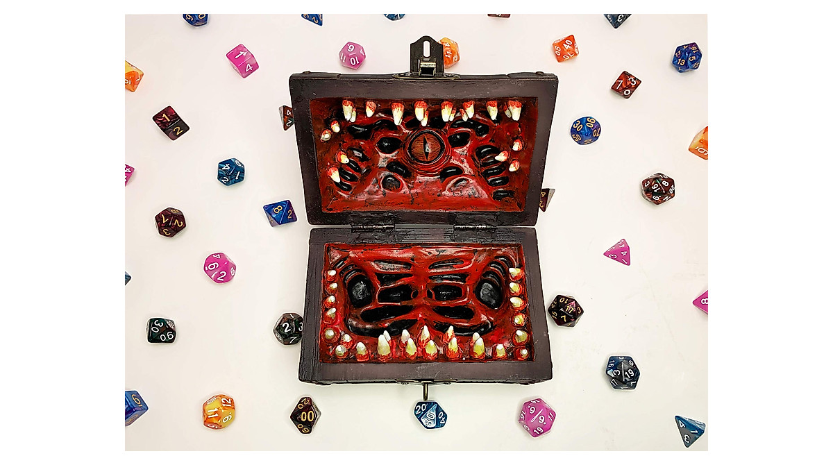 Galdor's Guild Dice Chest - Secure Storage for RPGs