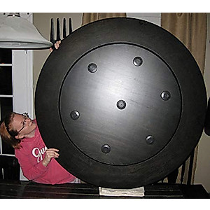 36" Large Lazy Susan for 72" Dining Table