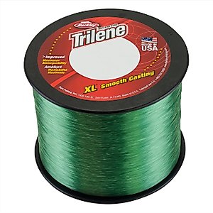 Berkley Trilene® XL®, Low-Vis Green, 8lb | 3.6kg, 3000yd | 2743m Monofilament Fishing Line, Suitable for Freshwater Environments