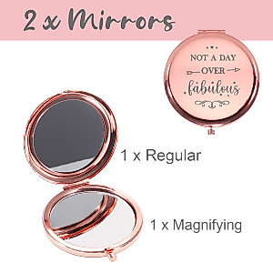 41st Birthday Gifts Set for Men Women, 41st Birthday Gift for Friend Sister Coworker Dad Mom, Happy 41 Years Old Birthday Party Decorations, 1983 Glass Cup with Bamboo Lids and Straw