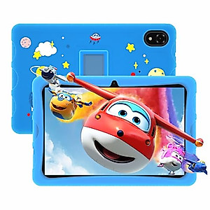 DOOGEE Android 13 Tablet for Kid U10KID, 10.1 Inch HD Display, WiFi6, 4GB RAM +128GB ROM, Dual Speaker, TUV Low Bluelight Certification, Kids Tablet with Case (Blue)