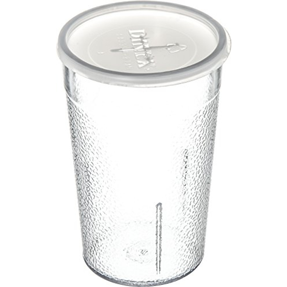 CFS 55018107 Stackable ShatterResistant Plastic Tumbler, 5 oz., Clear (Pack of 6)