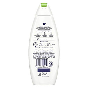 Dove go fresh Refreshing Body Wash Revitalizes and Refreshes Skin Cucumber and Green Tea Effectively Washes Away Bacteria While Nourishing Your Skin 12 oz
