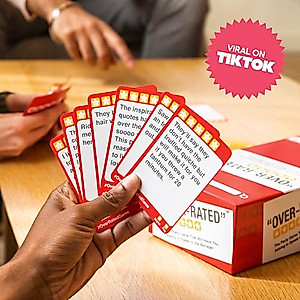 WHAT DO YOU MEME? Over-Rated - The Game of Ridiculous Reviews - Adult Party Games for Social Gatherings