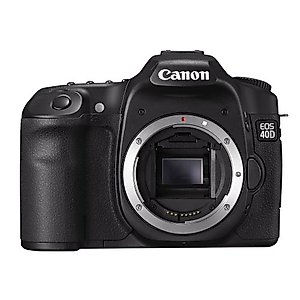 Canon EOS 40D Appareil photo numérique Reflex 10.1 Mpix Boîtier nu Noir