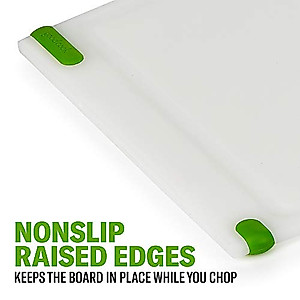 Good Cook Touch Plastic Cutting Board, 10 by 15-Inch,20309,White