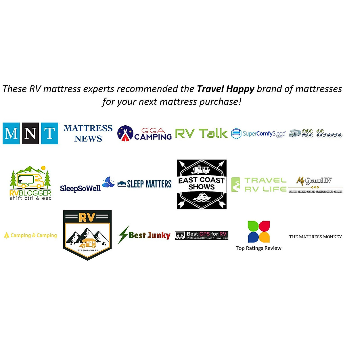 Travel Happy New Item 6 INCH (54x80) Graphite Gel Memory Foam Mattress for Medium Firm Comfort with A Premium 8-Way Stretch Cover for More Luxurious Comfort (Full XL)