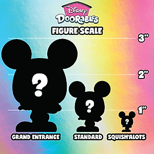 DOORABLES Disney Grand Entrance 3-inch Collectible Figures Jack Skellington and Sally, Kids Toys for Ages 5 Up, Amazon Exclusive by Just Play