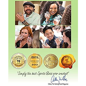 The NEAT Glass Official Competition Judging Glass 4 Pack Clear