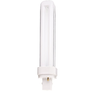 Satco S8328 4100K 26-Watt G24D-3 Base T4 Quad 2-Pin Tube for Magnetic Ballasts, Bright White (4100K)