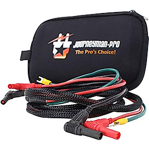 Generator Parallel Cables Kit for Honda Inverter Generators by Journeyman Pro, w/Carrying Case | 30 Amp RV Power Cord Accessories, EU2200i EU2200IC EU1000i EU2000i EU2000i EU3000i (Right Angle 6-FOOT)