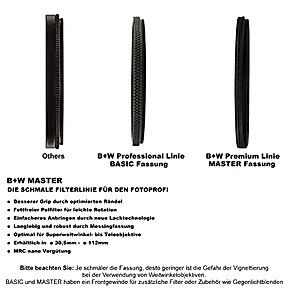 B+W 67mm MASTER UV Haze MRC Nano 010M Glass Filter