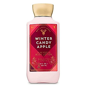 Bath & Body Works Winter Candy Apple Super Smooth Body Lotion with Shea Butter, 8 Oz.