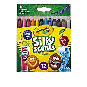 Crayola Silly Scents Twistables Crayons, 12 Count, Coloring Supplies, Gift for Kids