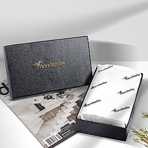 Travelambo Wallets Women RFID Large Capacity Luxury Waxed Leather Clutch Wallet Multi Card Organizer