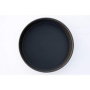 LloydPans Chicago Style Deep Dish Stacking Pizza Pans, Pre-Seasoned Tuff Kote (1, 12 X 2.25 inch)