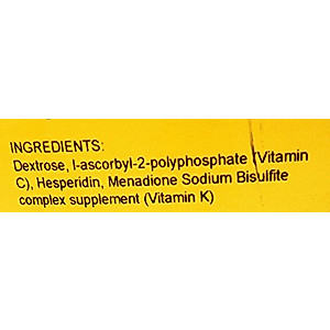 AniMed Vitamin C and K with Hesperidin Supplement for Horses, 5-Pound