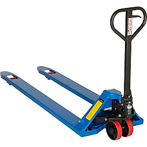 Global Industrial 4400 Lb. Capacity Extra-Long Fork Pallet Jack Truck, 27 x 78