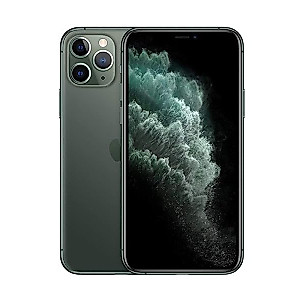 Used Apple iPhone 11 Pro Unlocked Cellphone 5.8' Genuine Retina OLED iOS 4GB RAM 64GB/256GB ROM Face ID NFC 4G LTE Mobile Phone Full Set/Matte Silver / 256G|4GB