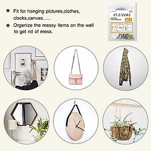 Heavy Duty Picture Hanging Kit, Wall Hanging Kit Support 10-100lbs with Picture Hanging Wire, D-Ring, Screws, Hanging Hooks,Level. 40 Feet (12M) Picture Hanging Wire Hangers