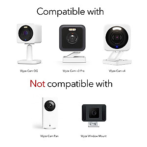 Wasserstein PoE Adapter Compatible with Wyze Cam V4/V3/V3 Pro, Wyze Cam Outdoor and Wyze Cam OG - Continuously Power Your Security Cam with USB Ethernet Adapter