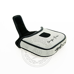 Spider High-MOI Mallet Putter Headcover, Heel Shaft, White