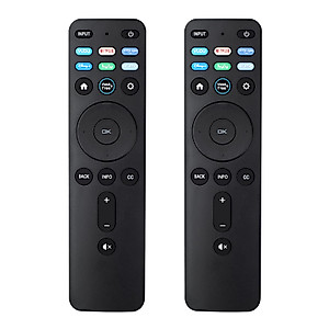 New Replacement IR Remote XRT260 for All VIZIO Smart TV Smartcast 4K P-Series V-Series D-Series M-Series XRT136 XRT140 Remote Replacement. (NO Voice 2Pack)