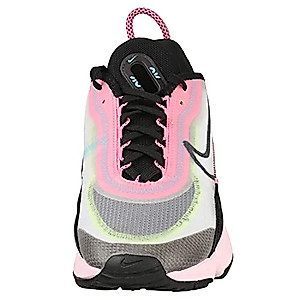 Nike Air Max 2090 Womens Shoes Size 6.5, Color: White/Black/Pink Foam