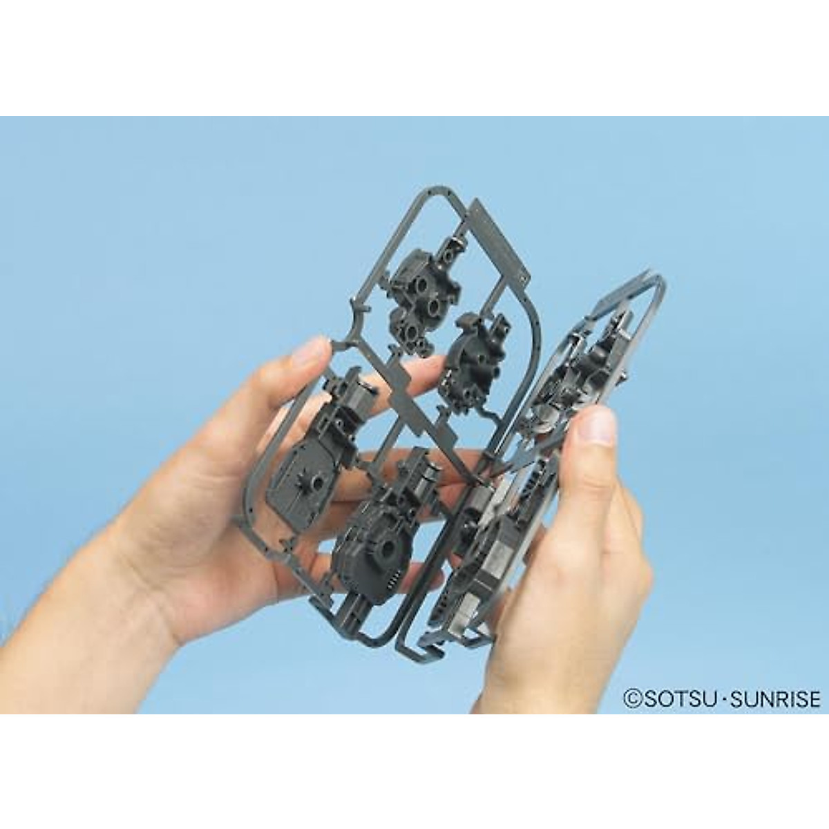 Electronic Arts Bandai Hobby - RX-78-2 GUNDAM 1/48, Bandai Mega Size Black