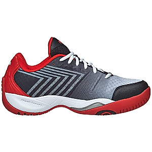 Prince T22 Lite Bk/Wh/Rd Men's Shoe 12.0