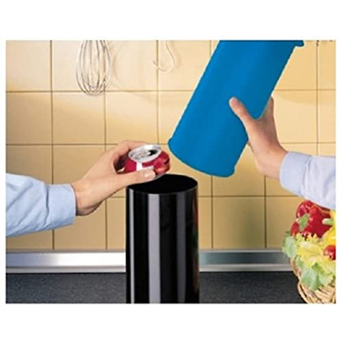 Meliconi Toglingombro Plastic Bottle & Can Crusher, Multi-Colour, One Size