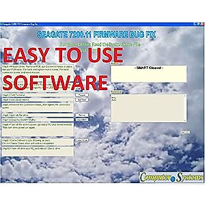 FW-FXR Firmware Bug Fix Repair Complete Tool kit Compatible for Seagate Barracuda & Maxtor USB, CSGR