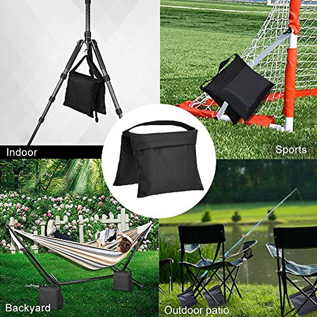 Lidlife 4 Packs of Heavy Photography Sandbag Studio Video Sandbags, Used for Light Brackets, Boom Brackets, Props for Fixed Brackets