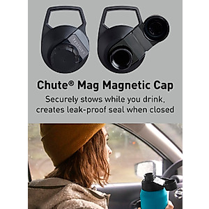 CamelBak Chute Mag 32oz Vacuum Insulated Stainless Steel Water Bottle, Black