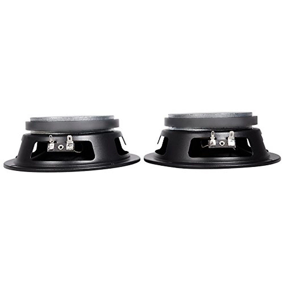 Rockville Pair X6.5C Competition 6.5" 1000W Component Speakers/Titanium Tweeters, black,silver