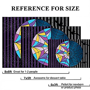 Wednesday Happy Birthday Backdrop Children Spider Gothic Happy Birthday Photography Background Decorations Kids Wednesday Party Banner Supplies 7x5ft