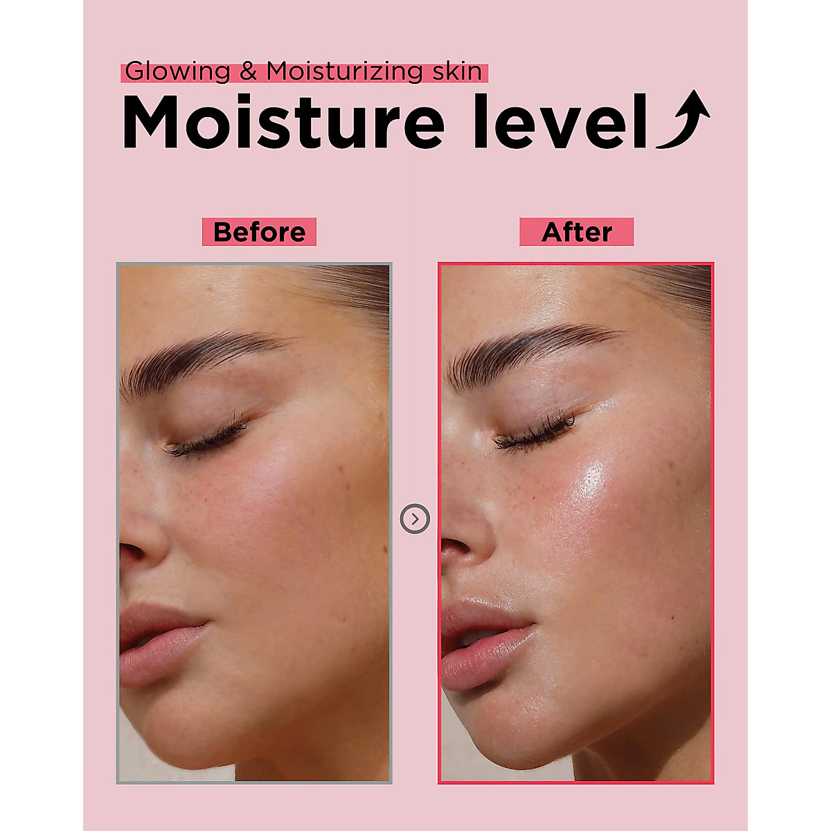 EASYDEW DW-EGF Double Synergy Ampoule - Intensive Moisturizing Face Serum with Hyaluronic Acid, Ceramide, Bakuchiol - Firming, Moisture Glow Skin for Rough Skin - For All Skin Types, 1.69 fl.oz.