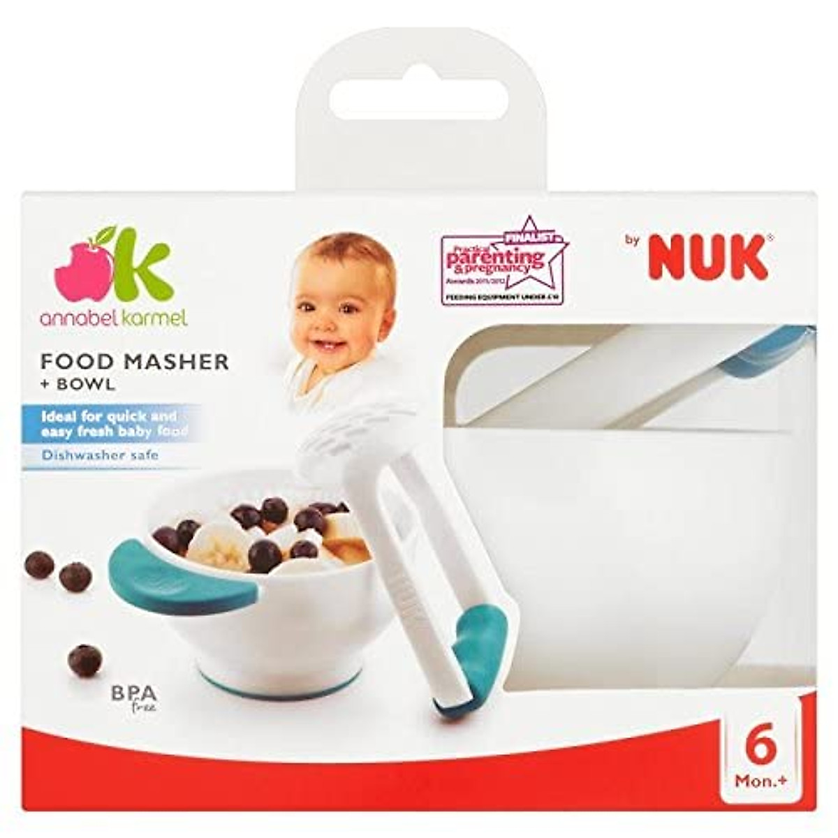 NUK Mash and Serve Bowl, Bowls, 1 Count