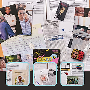 Hunt A Killer: Class of '98, Complete Box Set of 6 Episodes, Murder Mystery Game, Small-Town Class Reunion Turns Deadly, A Private Investigator Reaches Out To You To Help Find The Killer