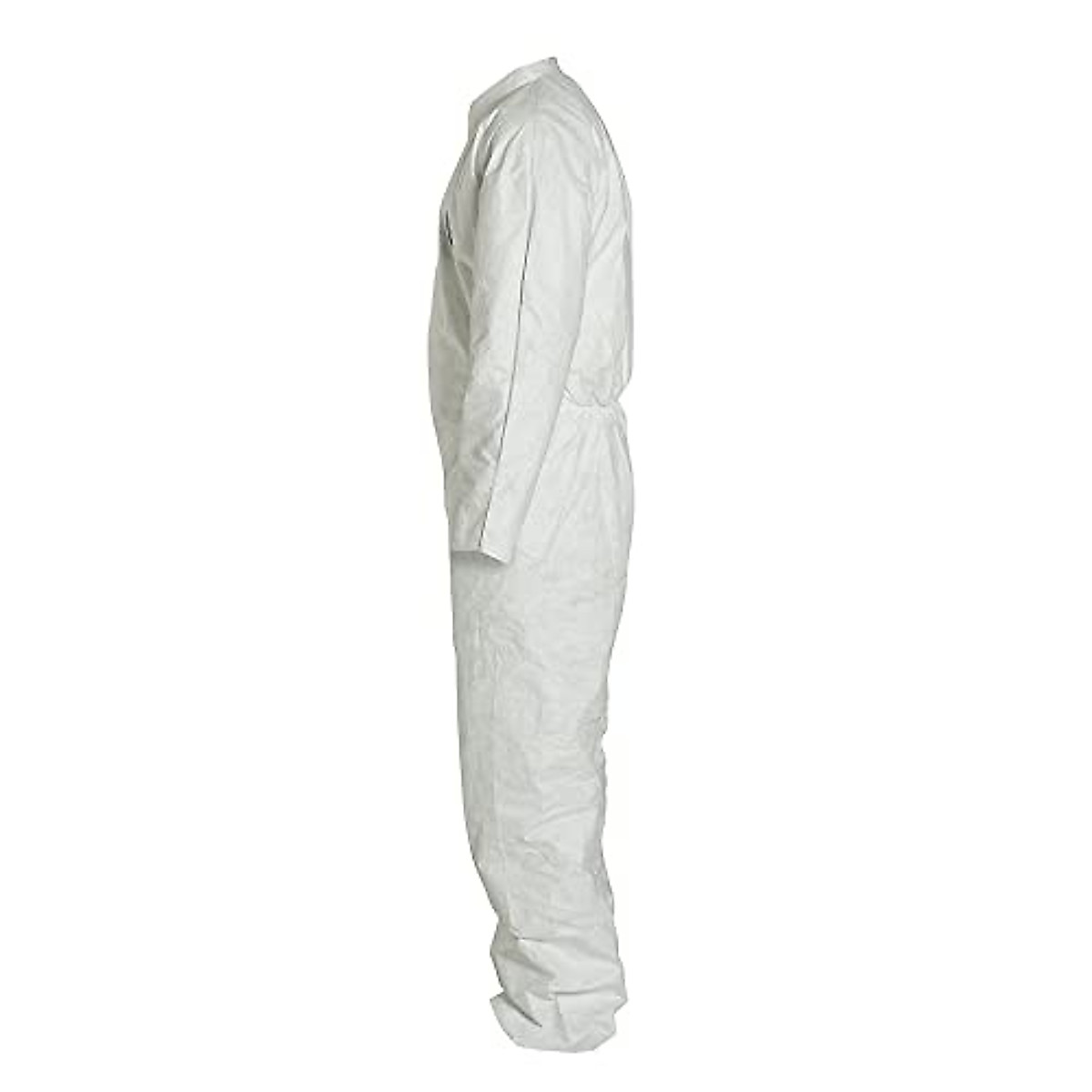 DuPont Tyvek Disposable Coveralls with Zipper Front, 25 Coveralls, White, Size XL, TY120SWH