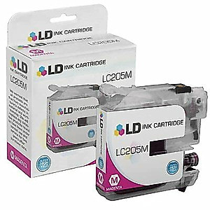 LD Compatible Ink Cartridge Replacements for Brother LC207 & LC205 Super High Yield (2 Black, 1 Cyan, 1 Magenta, 1 Yellow, 5-Pack)