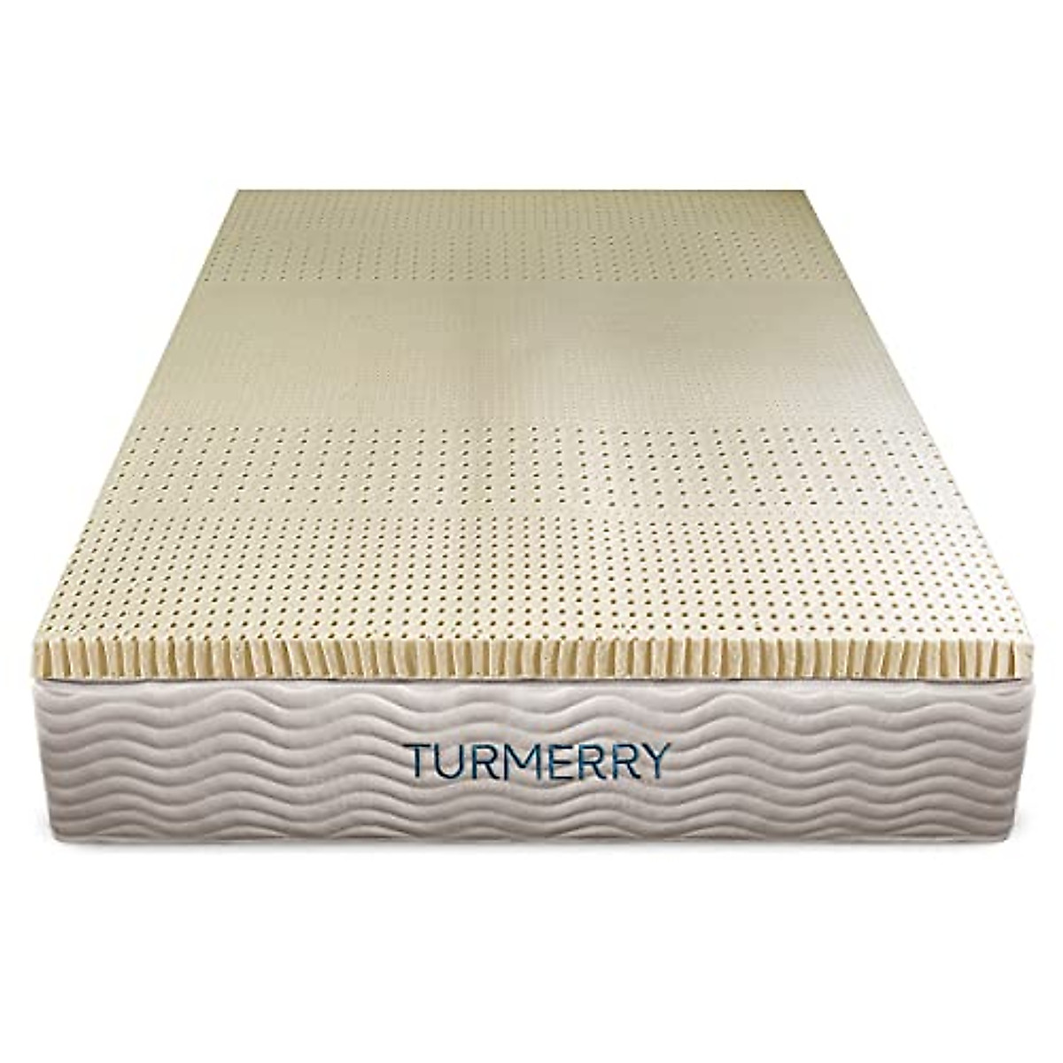 Latex Mattress Topper - 4 inch Organic Latex with Cover (Soft/Medium Flippable) (Twin)