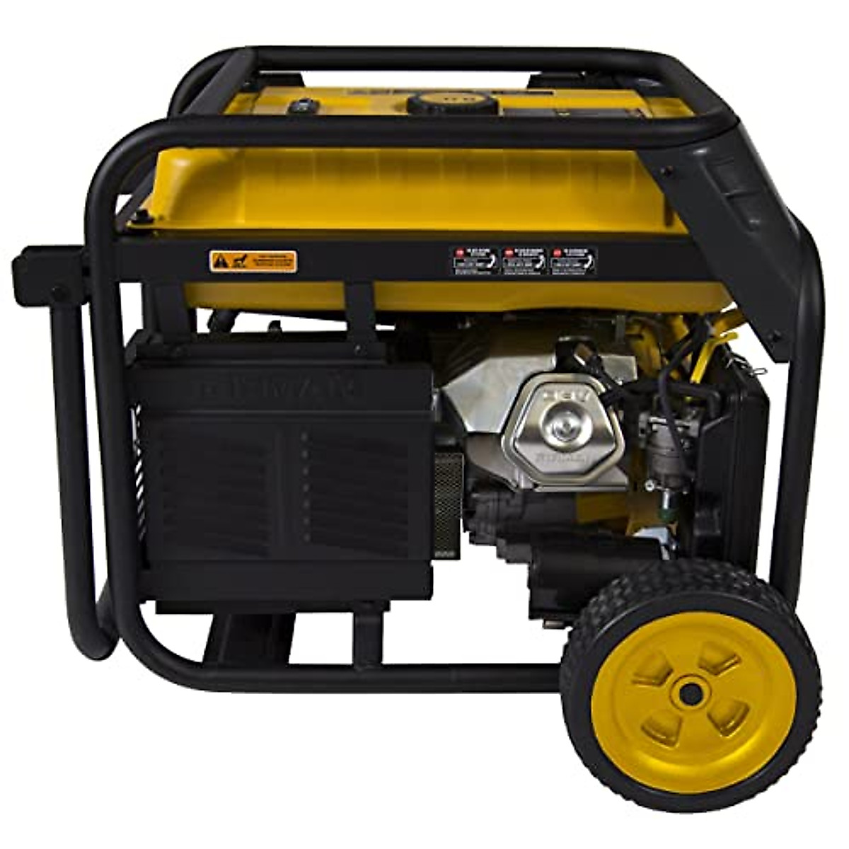 FIRMAN Dual Fuel Generator, Extended Run Time Portable Generator, 7125-Watt Generator with Electric Start, 439cc Engine, 13 Hours of Run Time