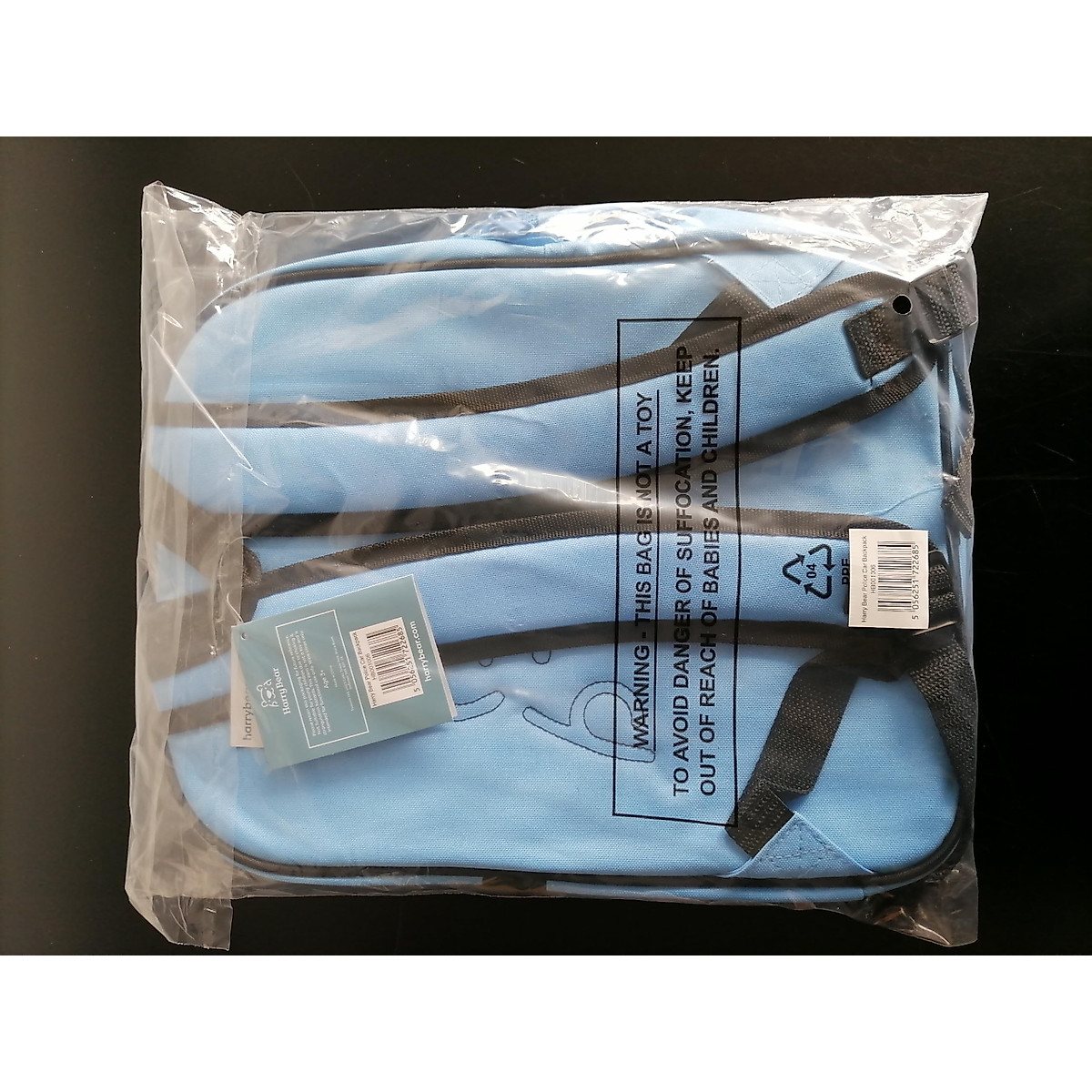 Harry Bear Kids Backpack Police Multicolor