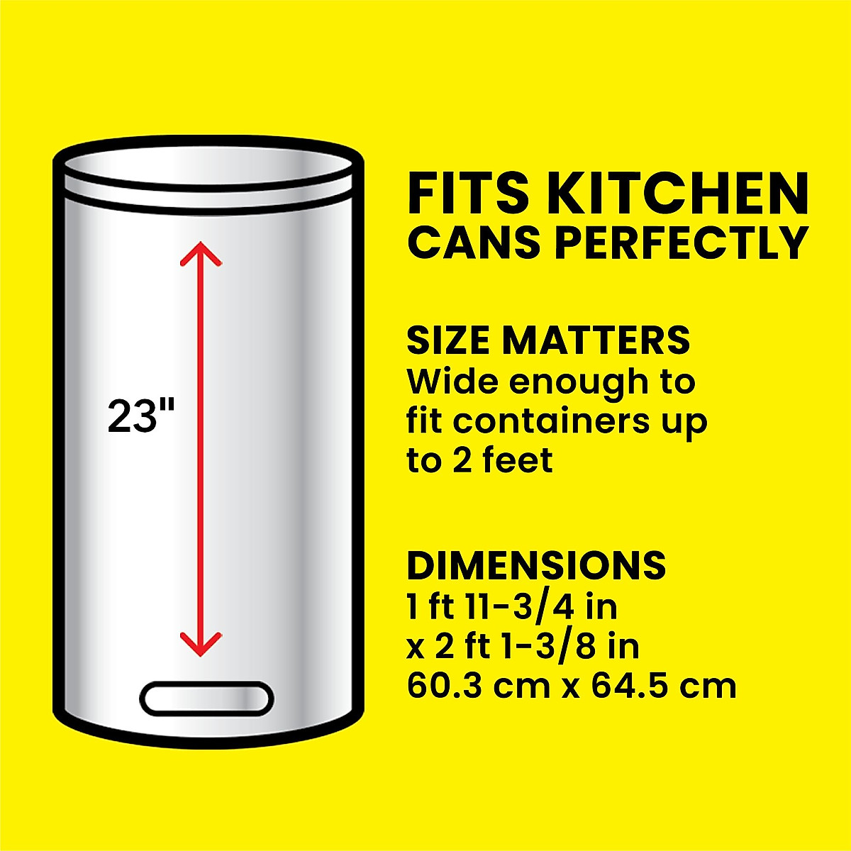 Glad ForceFlexPlus Tall Kitchen Drawstring Trash Bags, 13 Gallon Trash Bag, Febreze Cherry Blossom, 34 Count