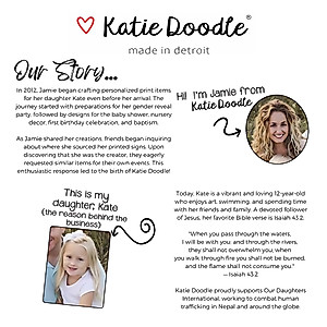 Katie Doodle - Super Cute, Wedding Cards for Bride and Groom, Wedding Card, (Handmade in USA), Wedding Gifts for Couples 2024, Bridal Shower Card, Engagement Card, Wedding Shower Card, Engaged Card