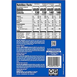 Nabisco Classic Mix Variety Pack, OREO Mini, CHIPS AHOY! Mini, Nutter Butter Bites, RITZ Bits Cheese, 20 Snack Packs